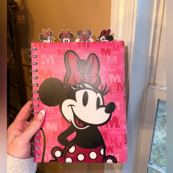 Disney | Office | Minnie Mouse Tabbed Notebook | Poshmark
